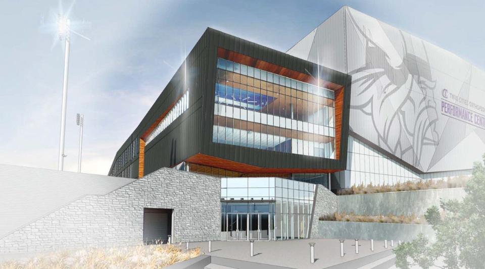 Construction continues on Twin Cities Orthopedics Performance Center