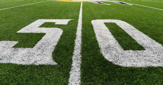 Finish On The 50 Yard Line @ TCO Vikings 5K