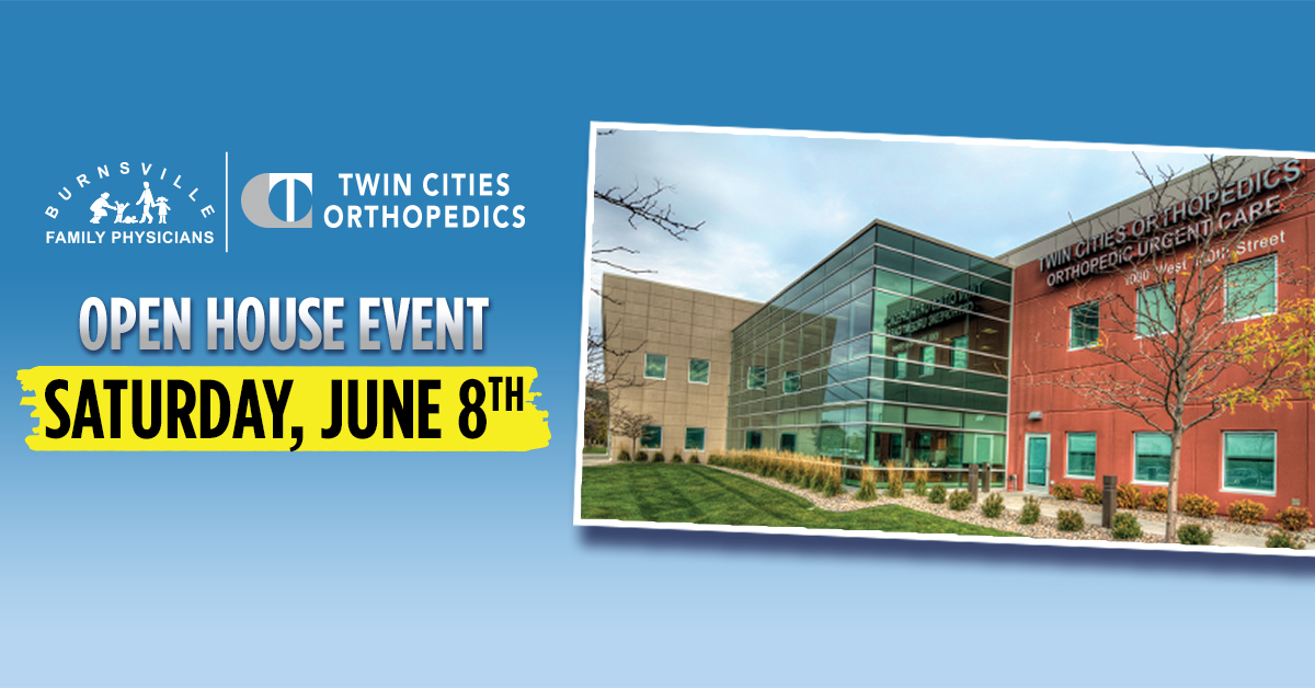 Burnsville Family Physicians Open House on June 8